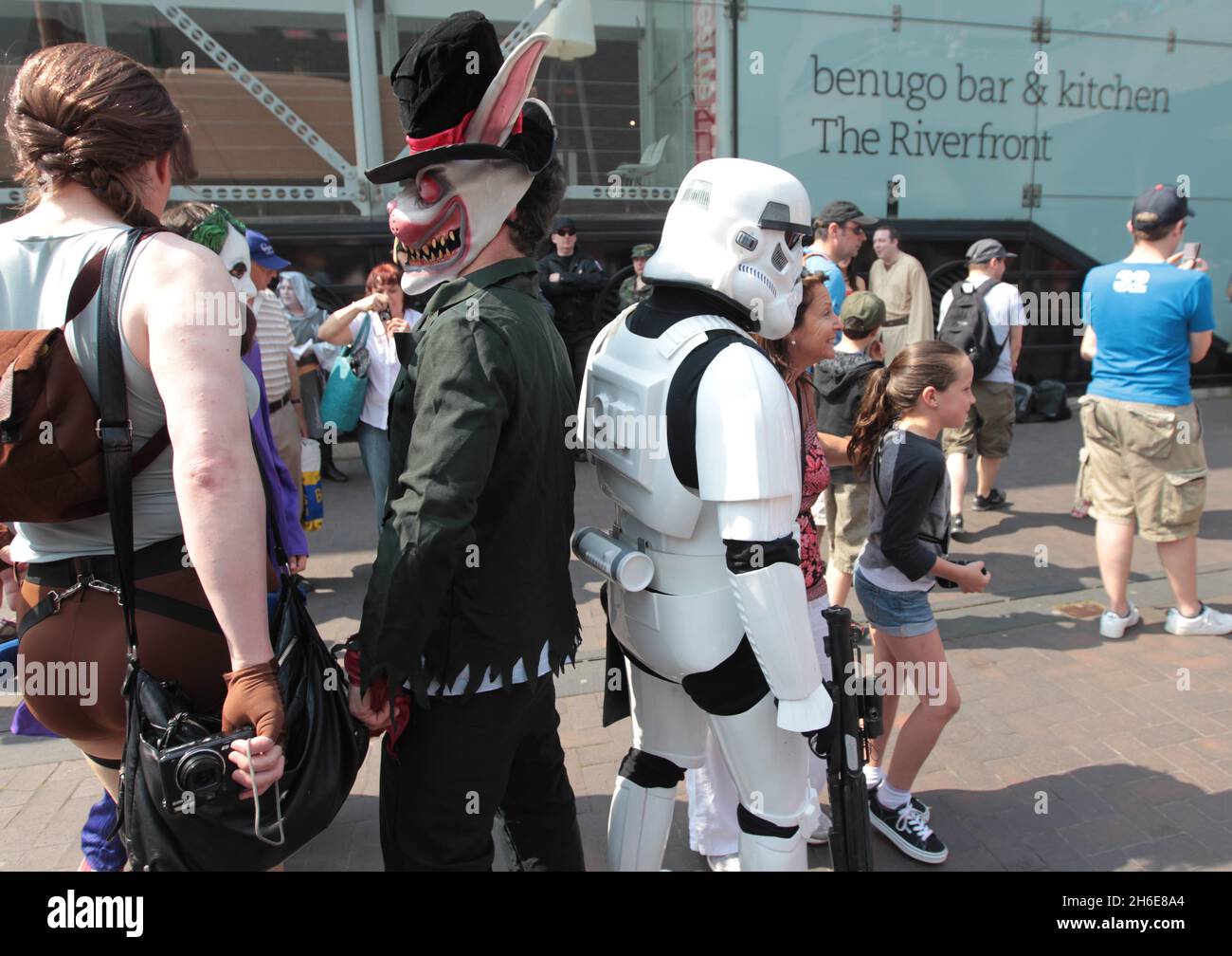 The Sci Fi Easter Parade in London this afternoon. The alternative ...