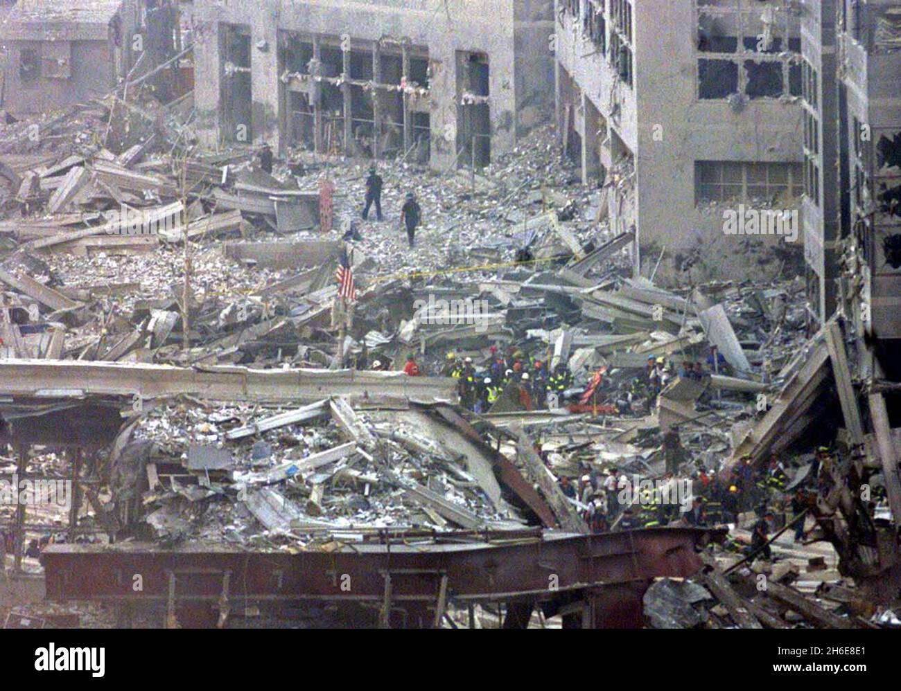 File Image of the 9/11 twin Tower Attacks in New York. Barack Obama ...