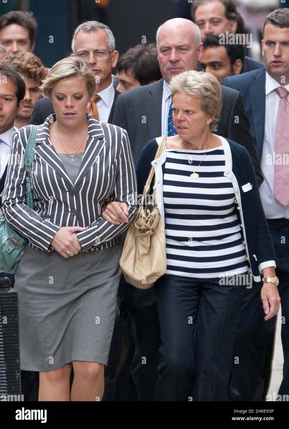 The family of murdered school girl Milly Dowler arrive in Downing ...