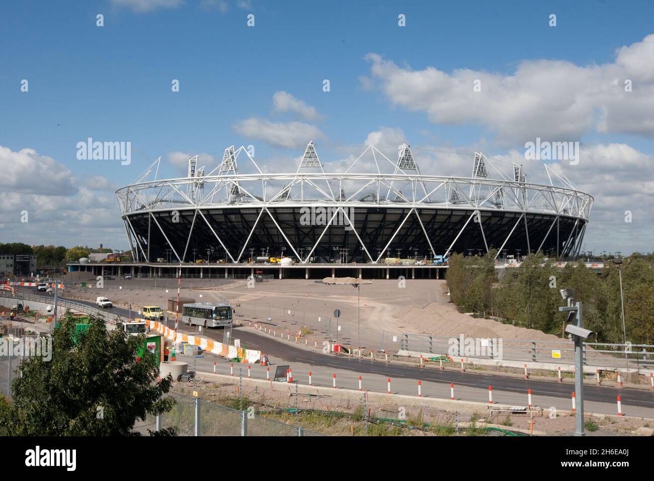General view of the Olympic Site in Stratford Stock Photo - Alamy