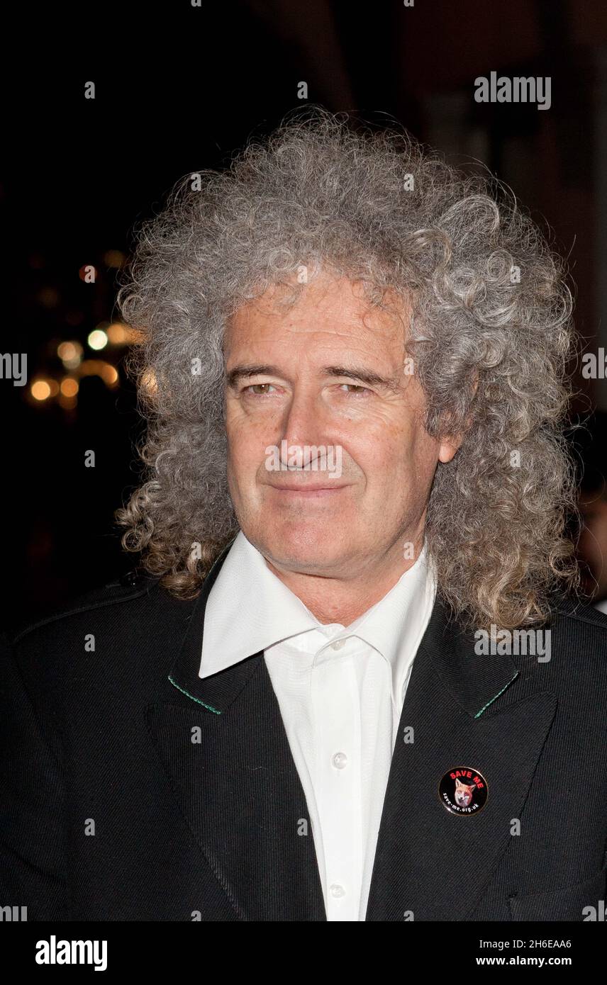 Brian May attends The Asian Awards 2011 at the Grosvenor House, Park ...