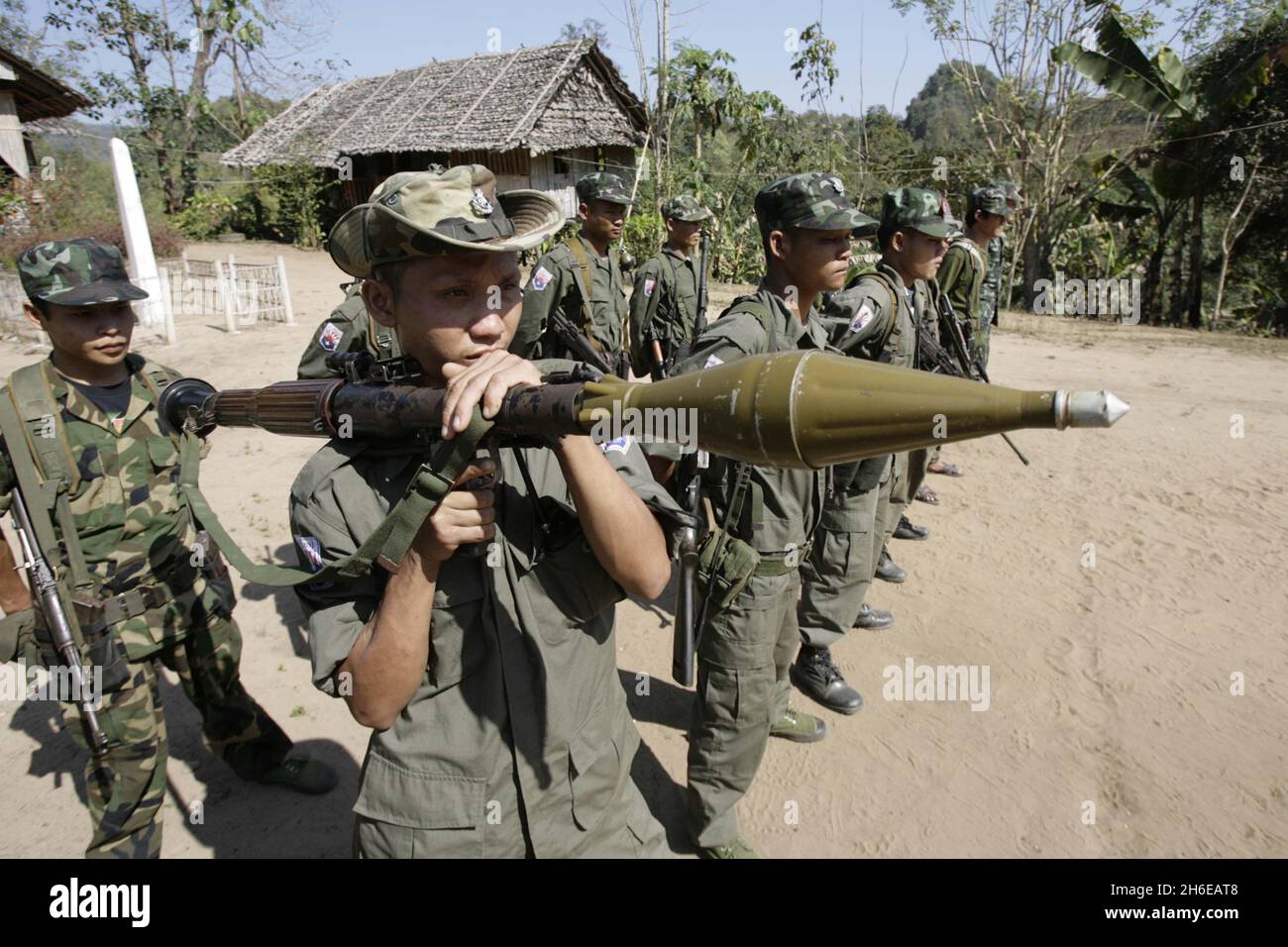 Karen National Union Knu Soldiers High Resolution Stock Photography and ...