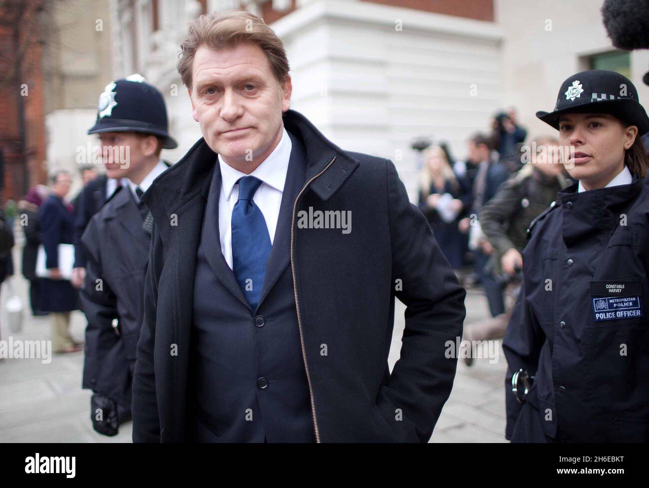 MP Eric Joyce leaves Westminster Magistrates Court in London after ...