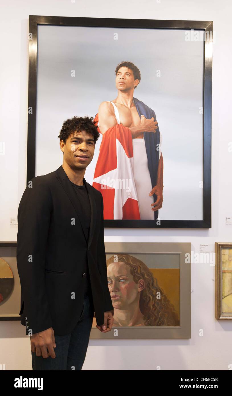 Mall Galleries Royal Society of Portrait Painters exhibition Carlos ...