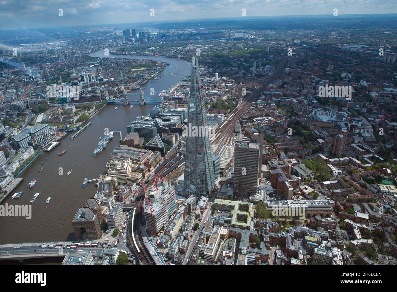 General Aerial View Shard High Resolution Stock Photography and Images ...