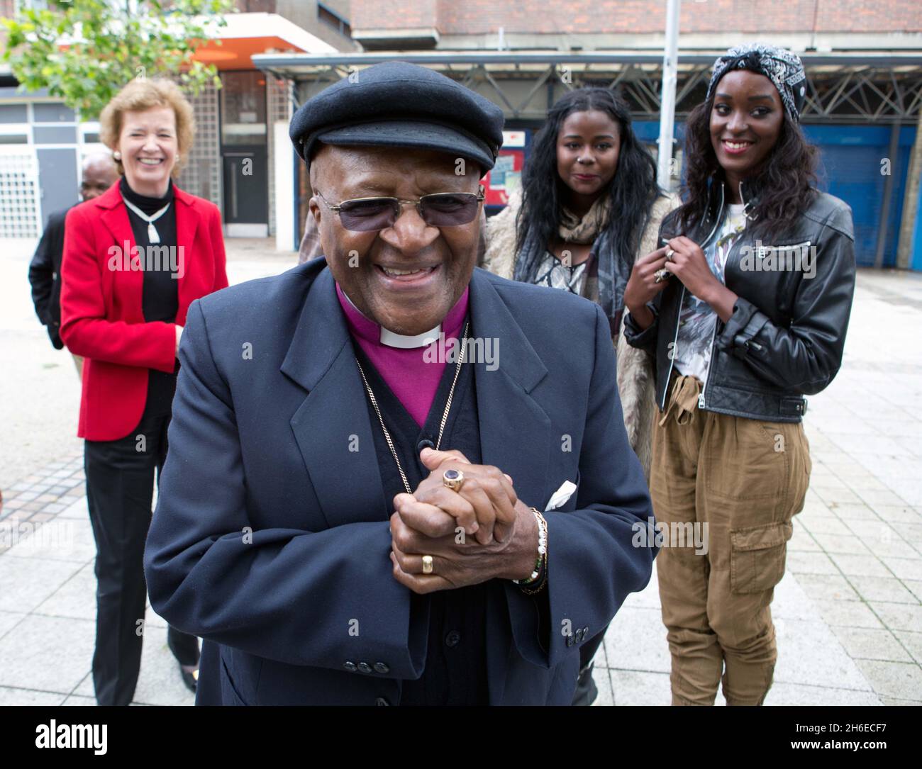 Members of The Elders Archbishop Desmond Tutu and former President of ...