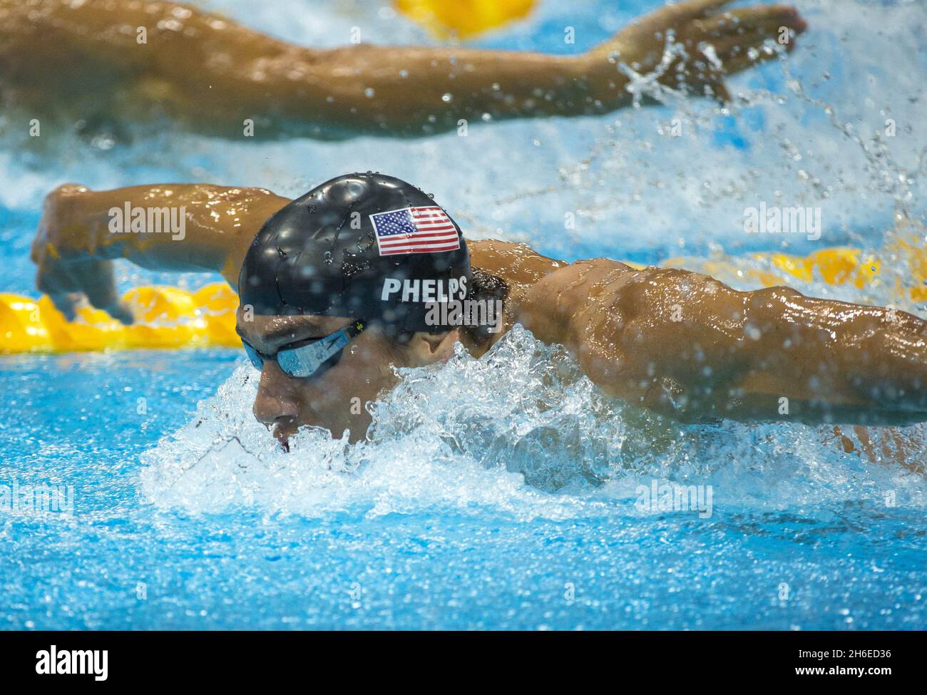London 2012 Olympic Games. Michael Phelps Stock Photo - Alamy