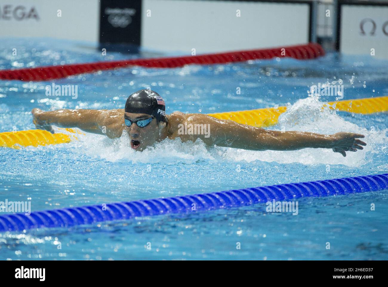 London 2012 Olympic Games. Michael Phelps Stock Photo - Alamy