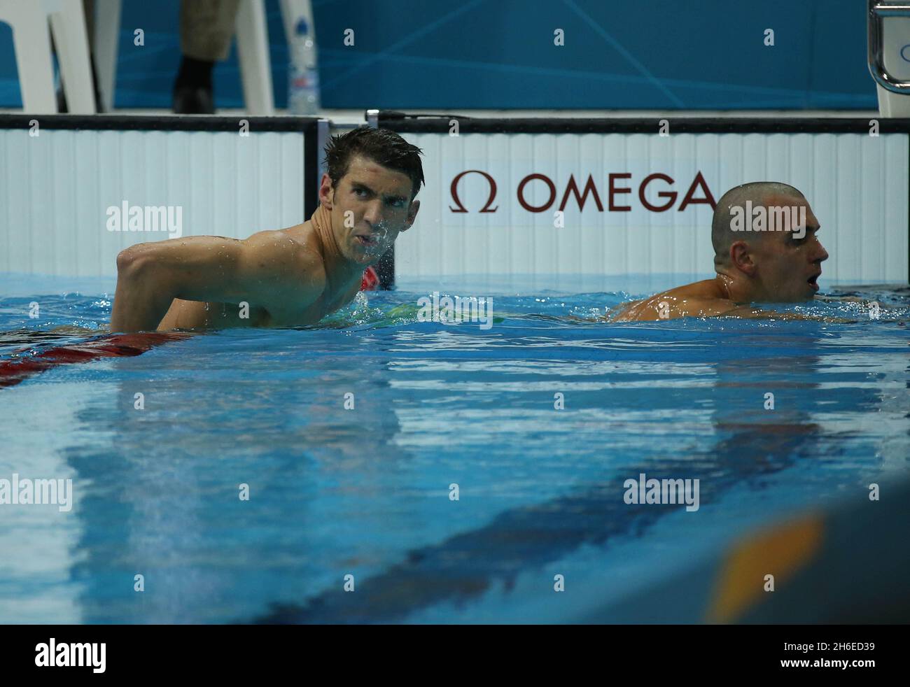 Michael phelps london olympics hi-res stock photography and images - Alamy