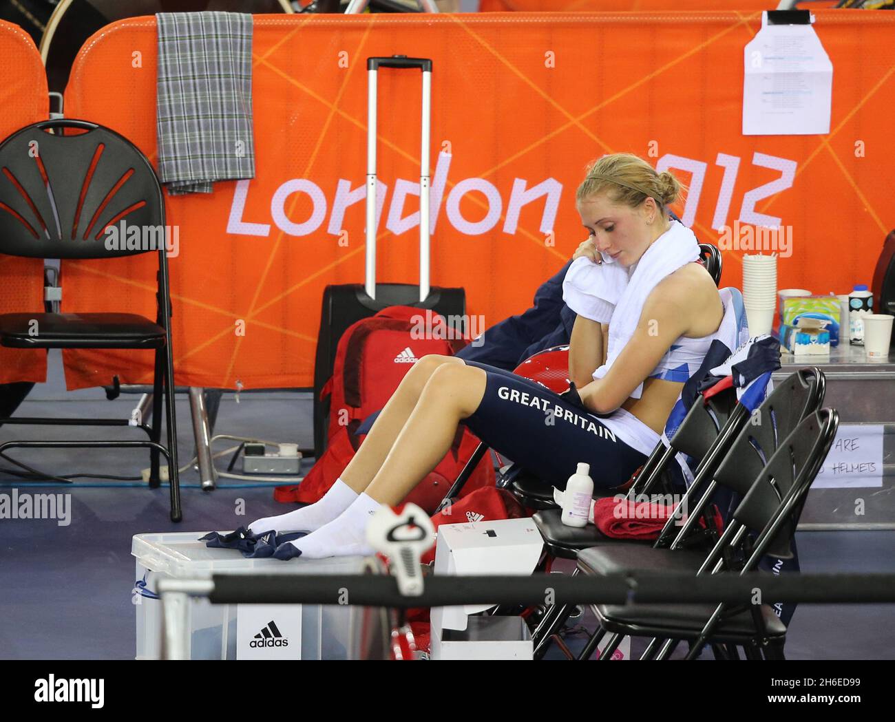 EDITORIAL USE ONLY Laura Trott capped another remarkable day for ...