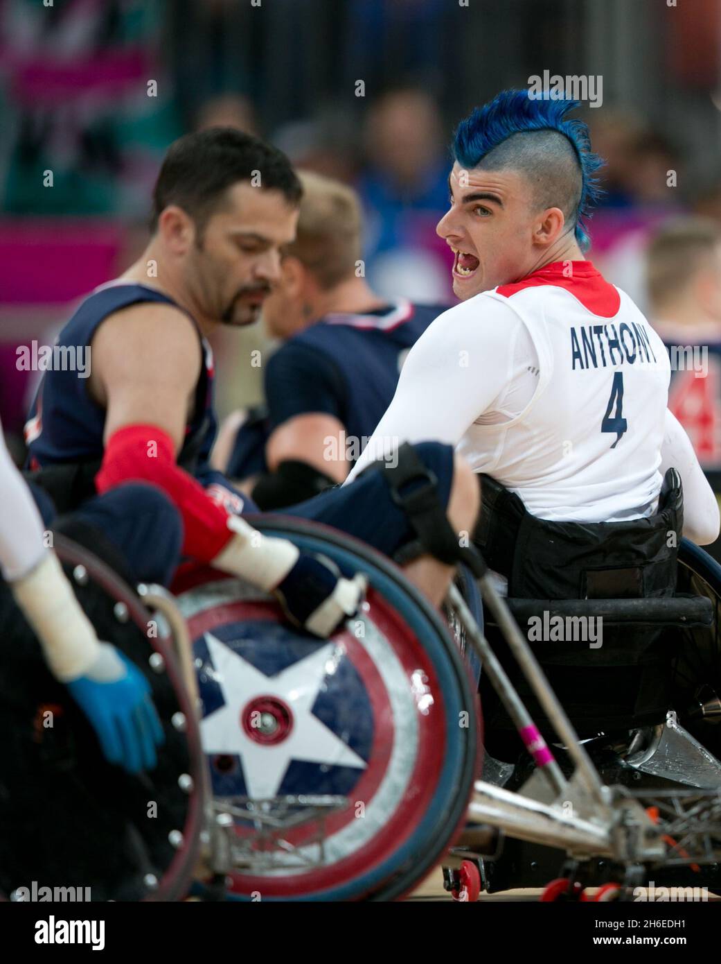 Wheelchair rugby gb hi-res stock photography and images - Alamy
