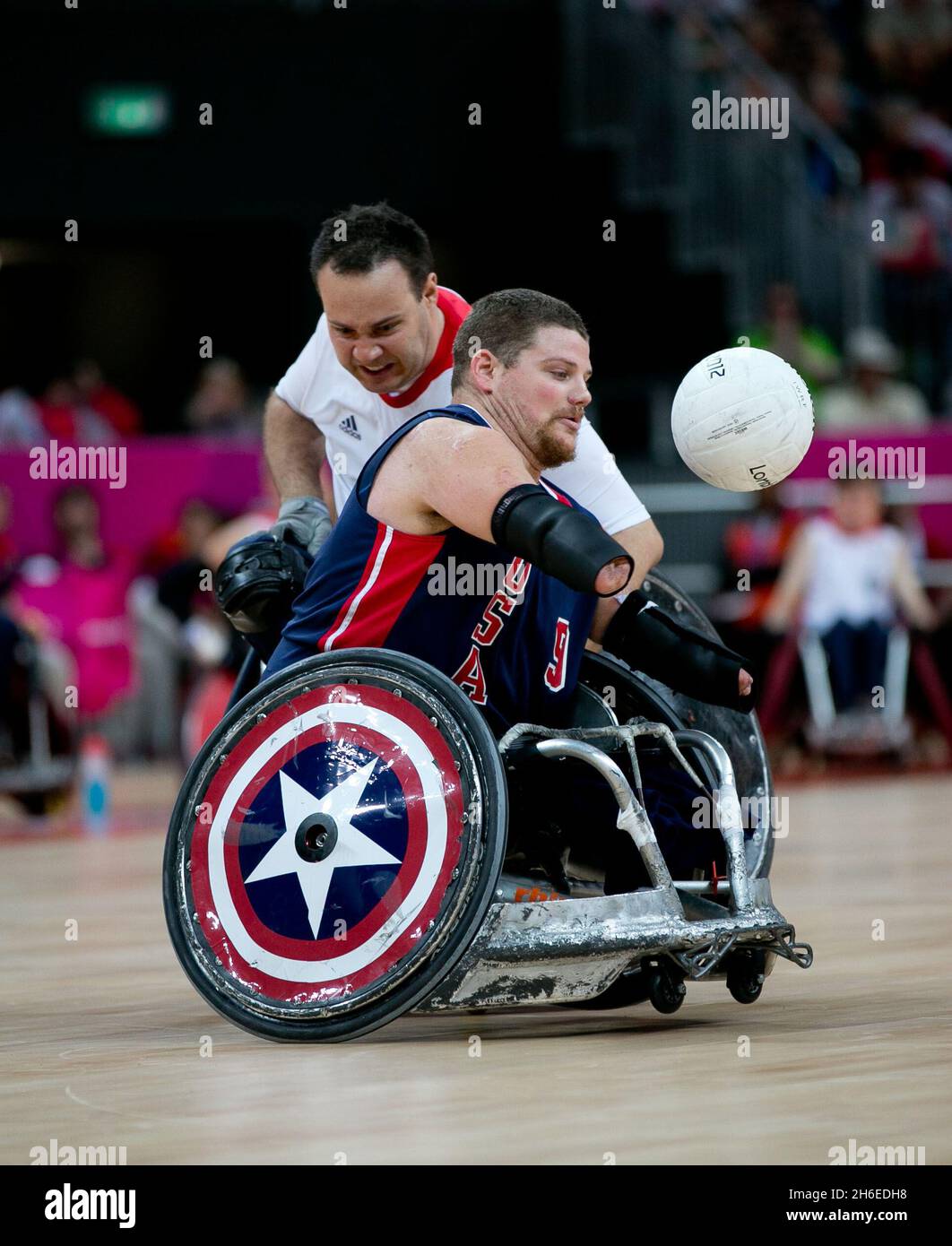 Wheelchair rugby team gb hi-res stock photography and images - Alamy