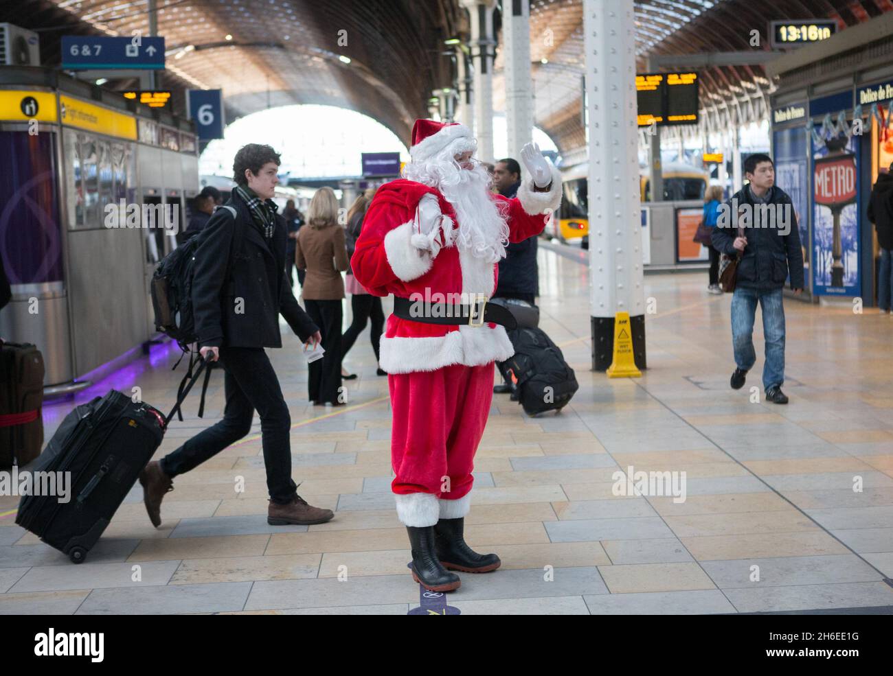 Trains were cancelled at Paddington station today including the ...