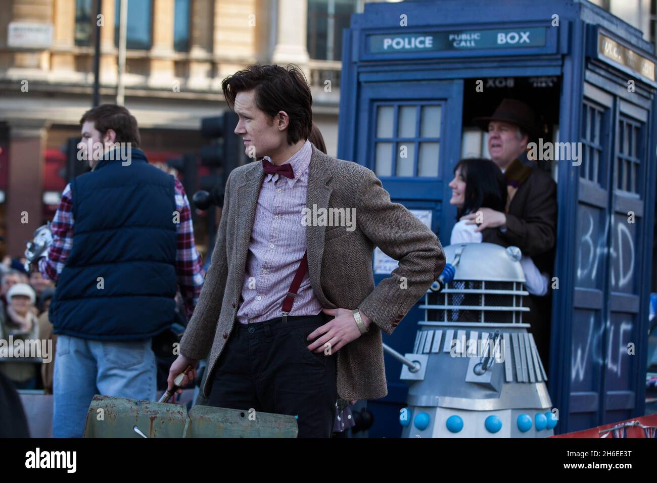 Matt Smith at the New Year's Day Parade in London Stock Photo - Alamy