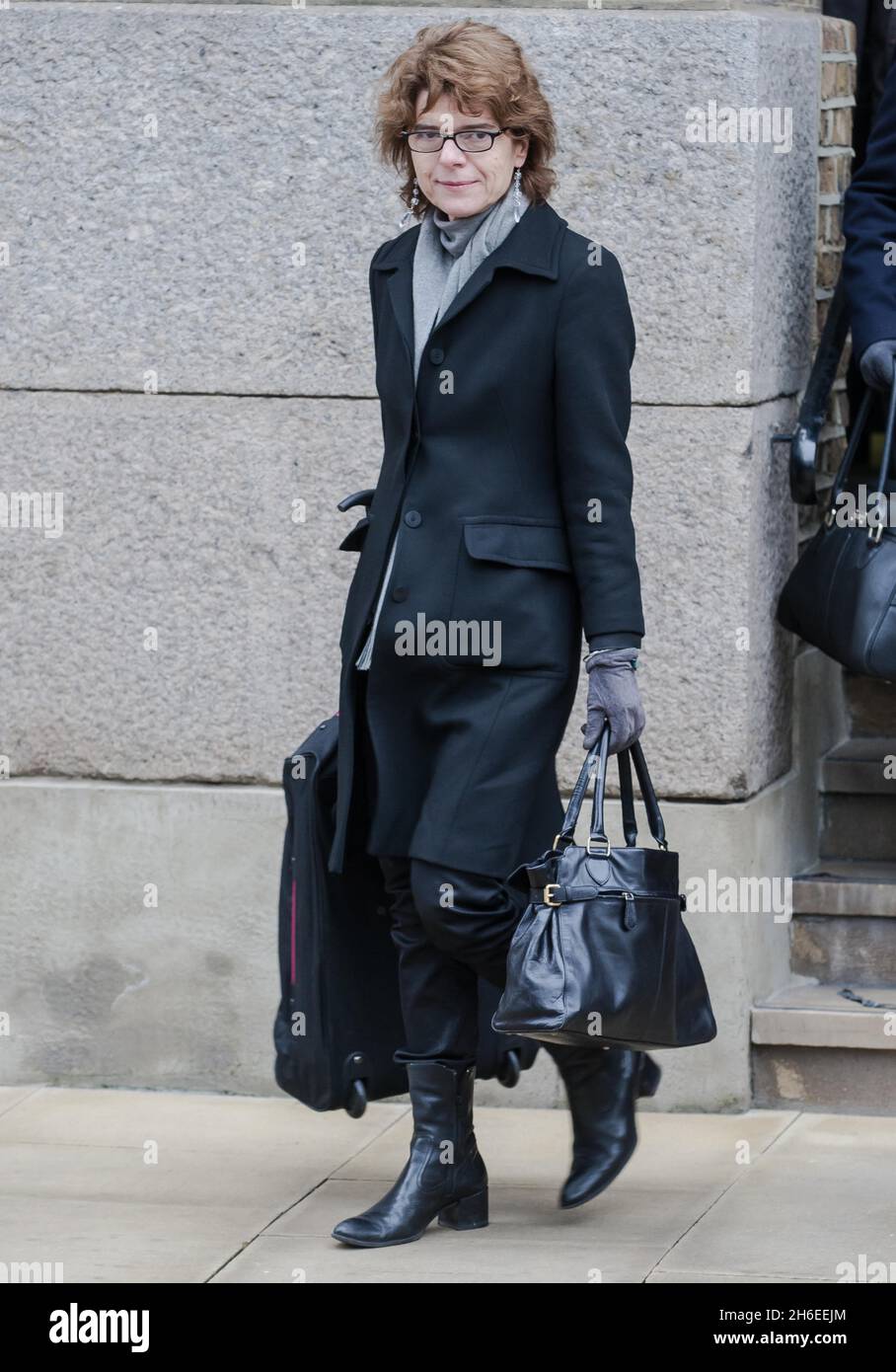 Vicky Pryce , ex wife of former cabinet minister Chris Huhne, arrives ...