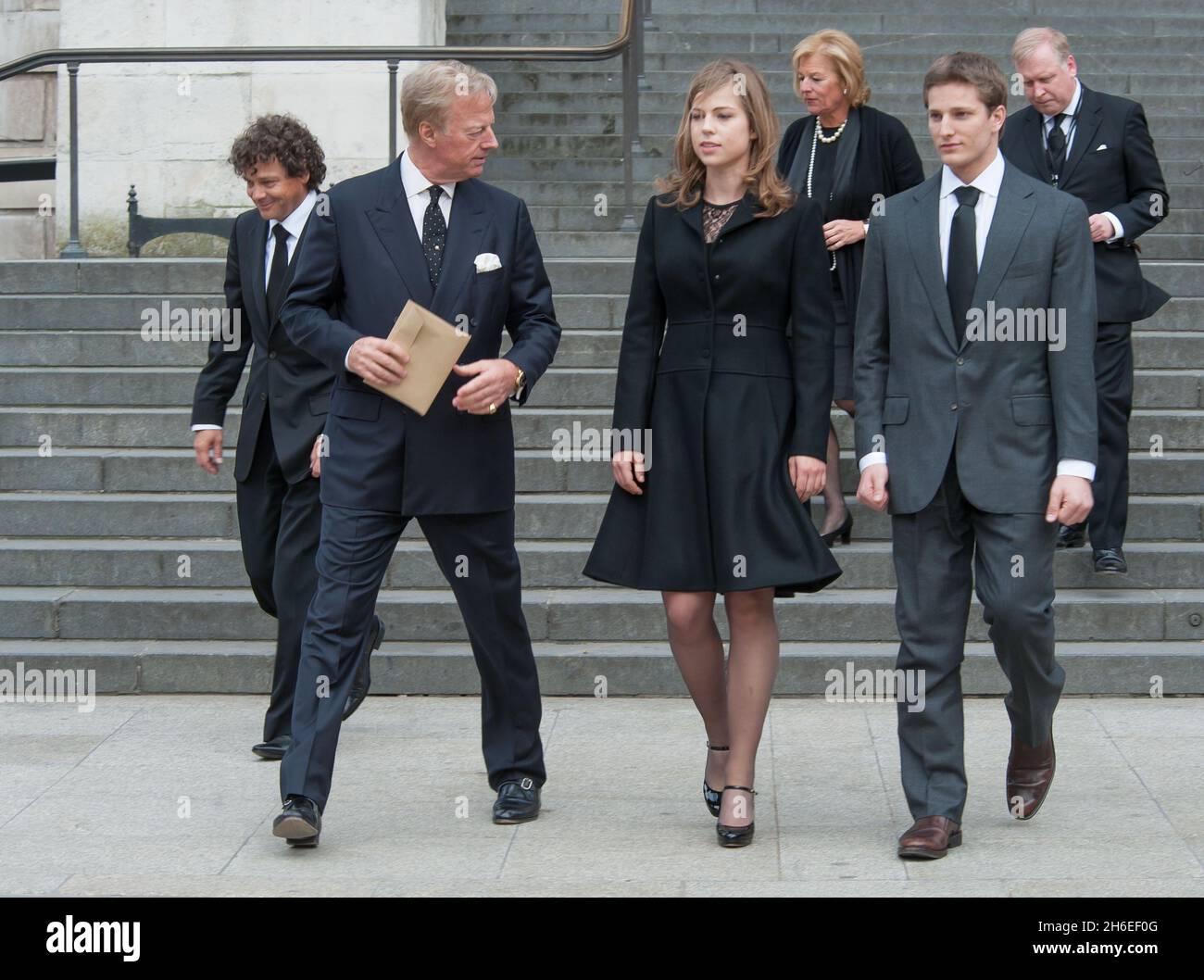 Margaret Thatcher's family including her children and grandchildren are ...