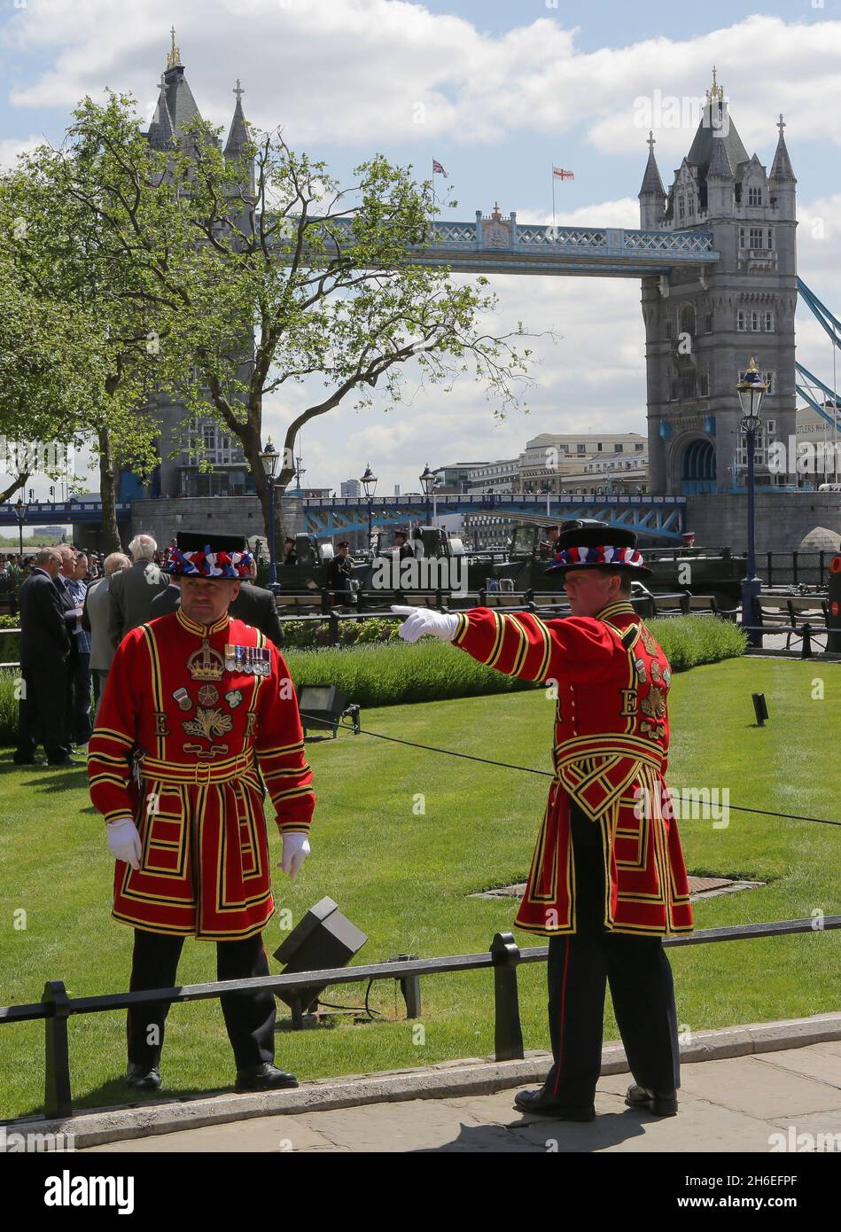 A Royal Gun Salute took place in London this afternoon in honour of the ...