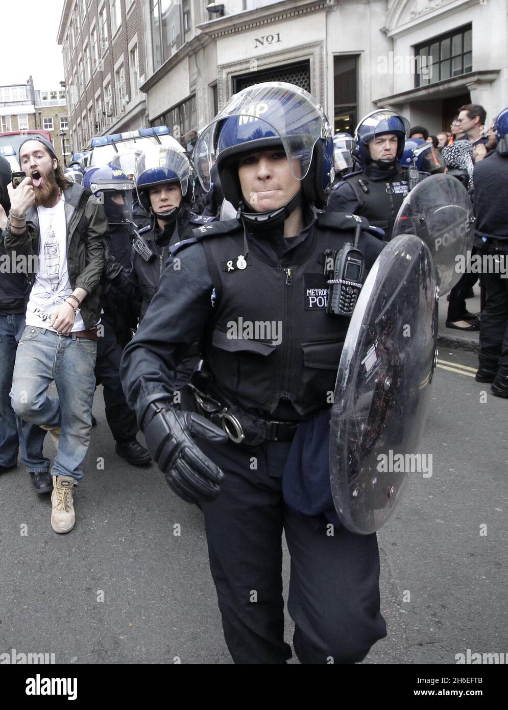 A riot police officer hi-res stock photography and images - Alamy
