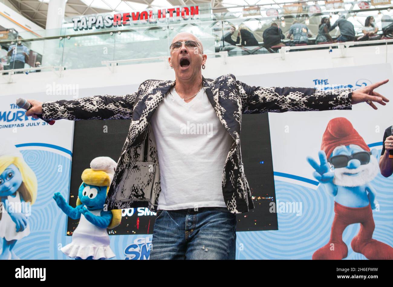 Richard Fairbrass of Right Said Fred celebrates the release of The ...