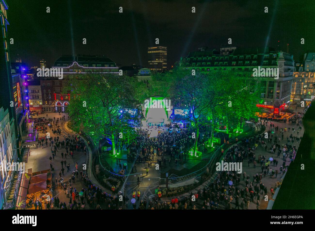 Katy B performs at the launch of the new Xbox One. Leicester Square has ...