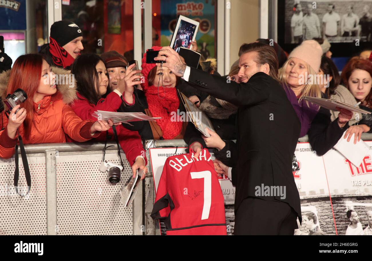David Beckham attends the World Premiere of the Class Of 92 at the ...