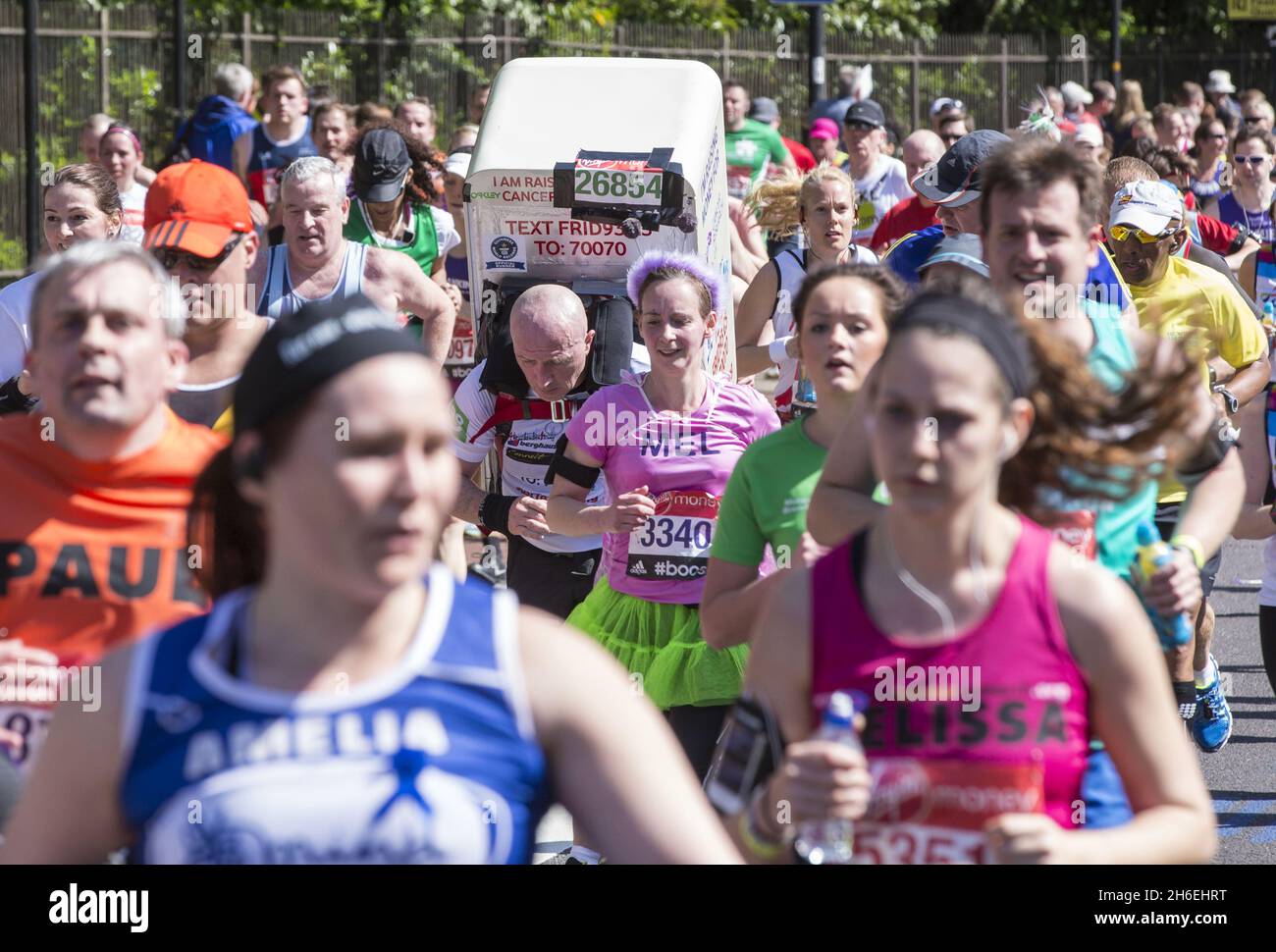 Tony the Fridge completes four marathons in 24 hours raising money for ...
