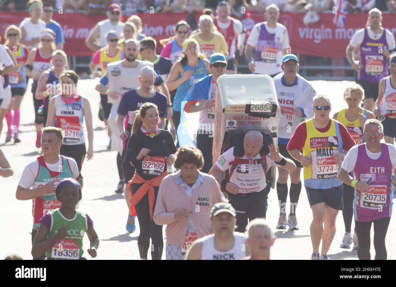 Tony the Fridge completes four marathons in 24 hours raising money for ...