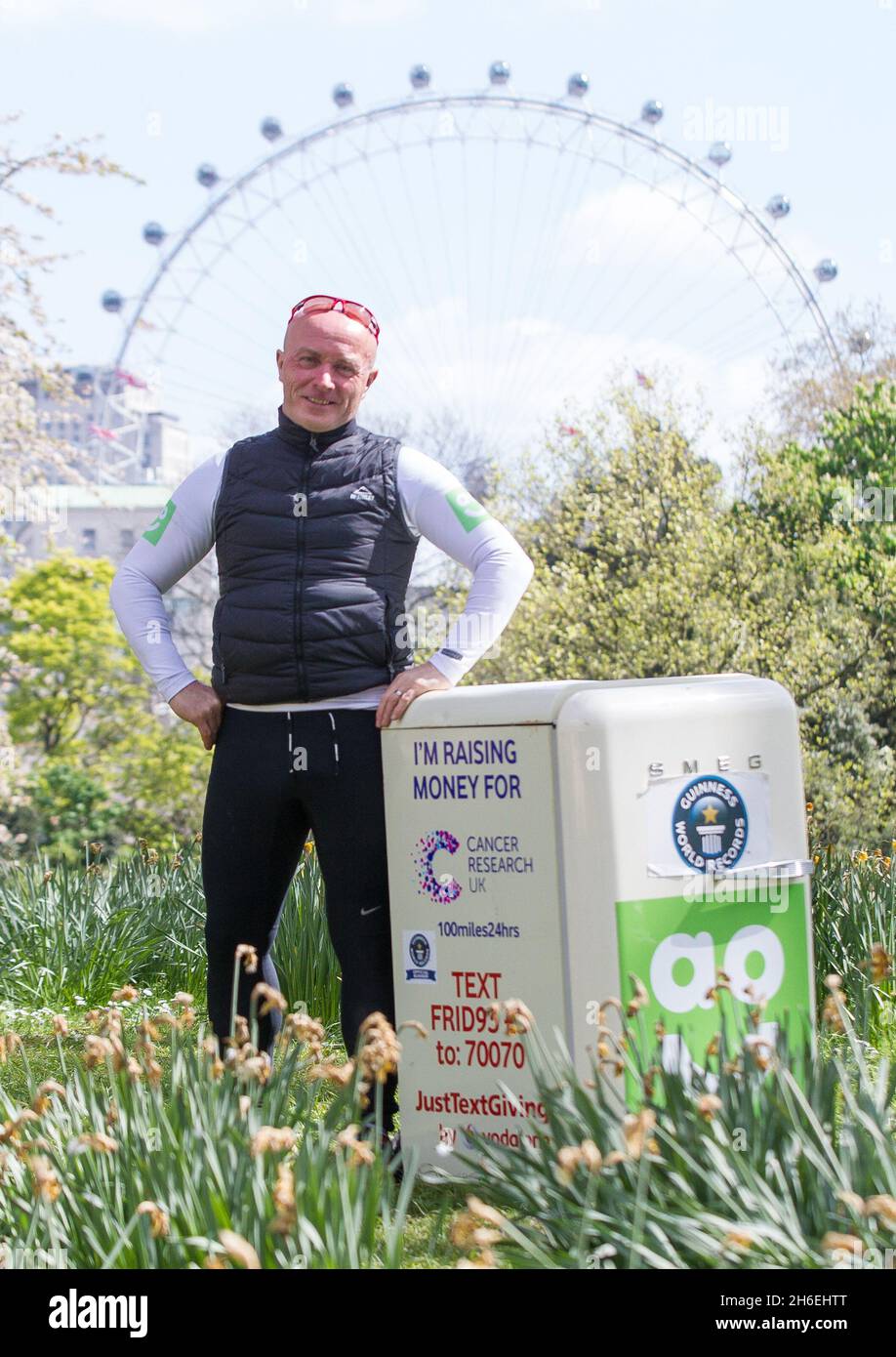 Charity runner Tony Phoenix-Morrison, known as Tony the Fridge on The ...
