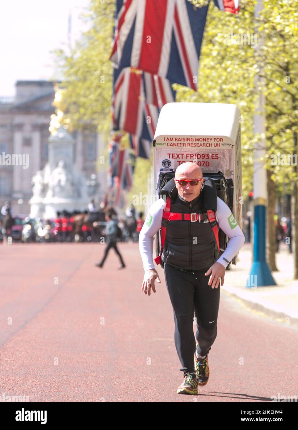 Charity runner Tony Phoenix-Morrison, known as Tony the Fridge on The ...