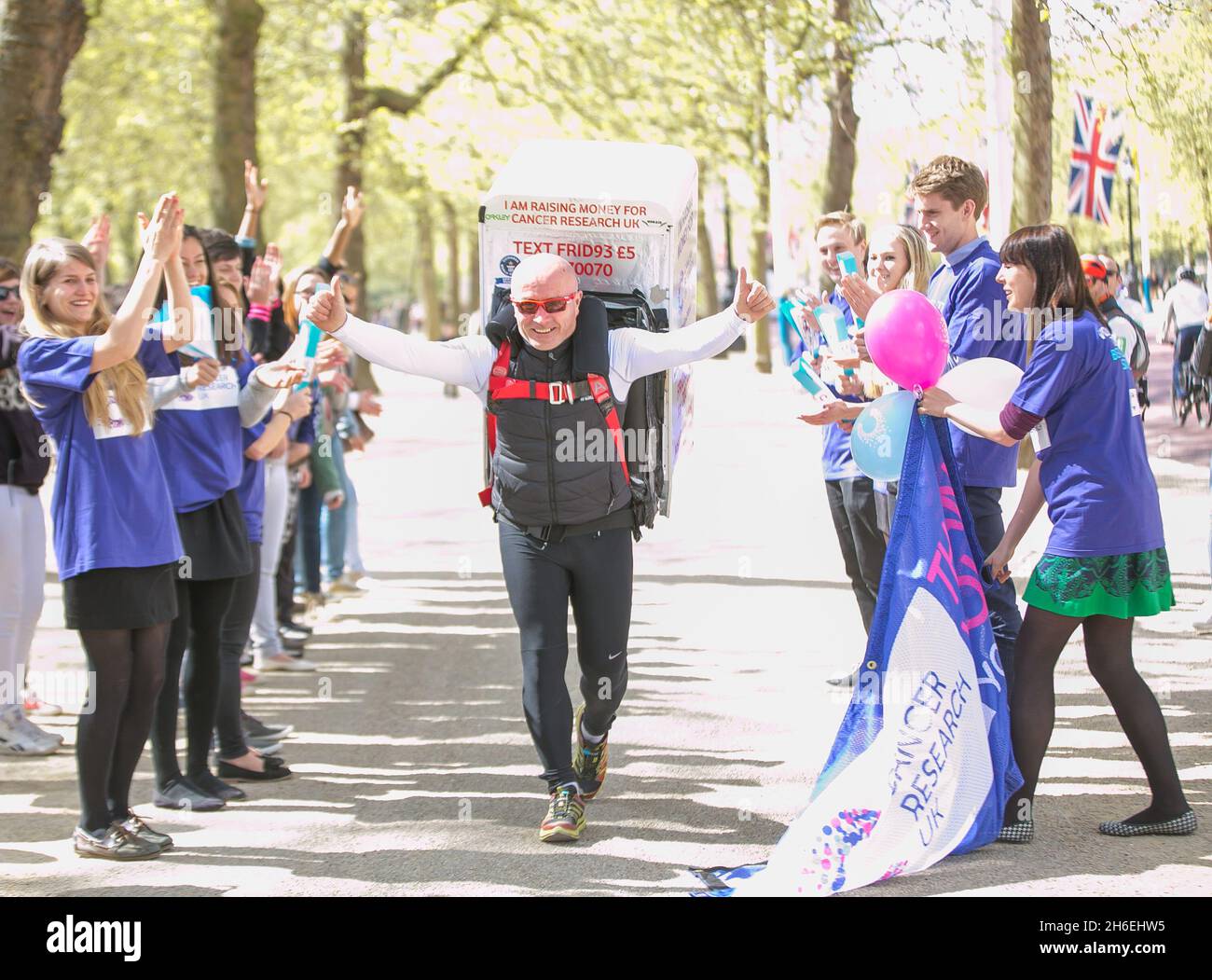 Charity runner Tony Phoenix-Morrison, known as Tony the Fridge on The ...