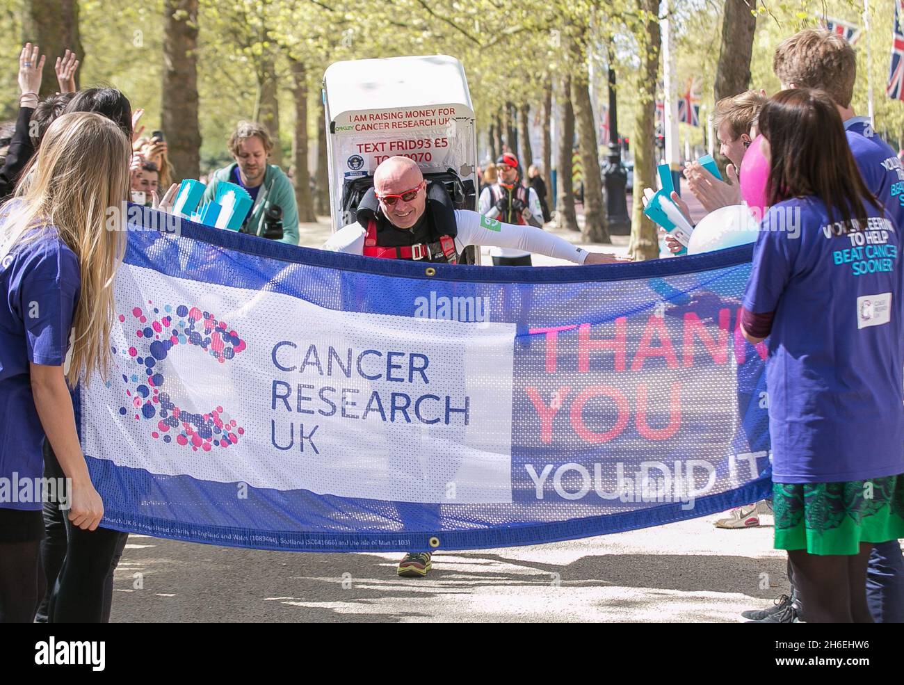 Charity runner Tony Phoenix-Morrison, known as Tony the Fridge on The ...