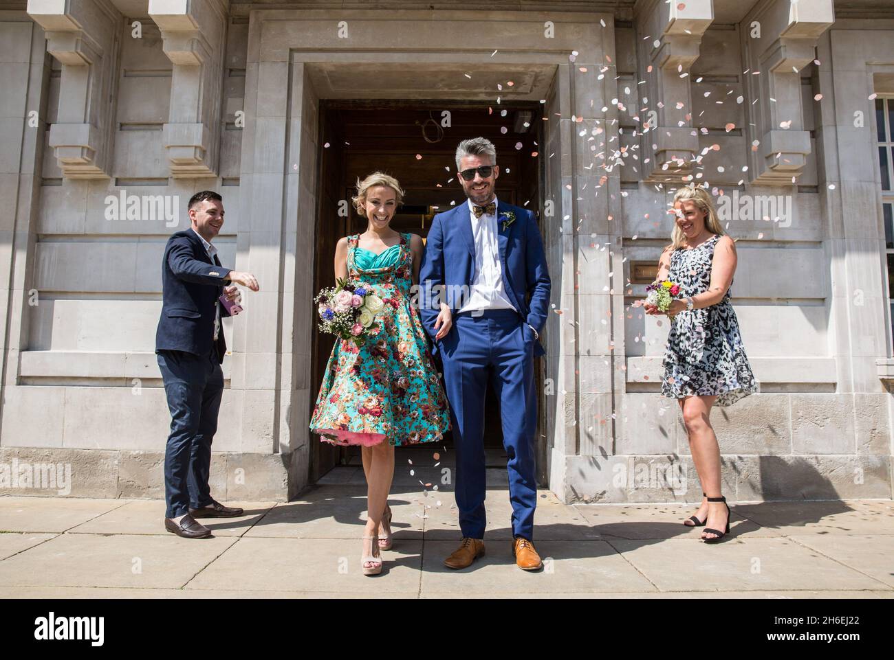 Newley weds Paul and Kitty McEntee celebrated their nuptials on the ...