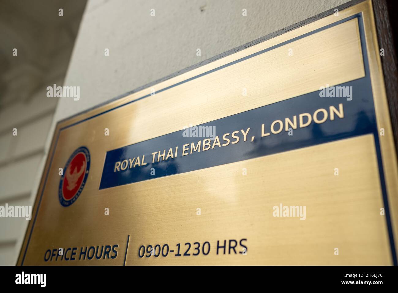 Thai royal embassy hi-res stock photography and images - Alamy