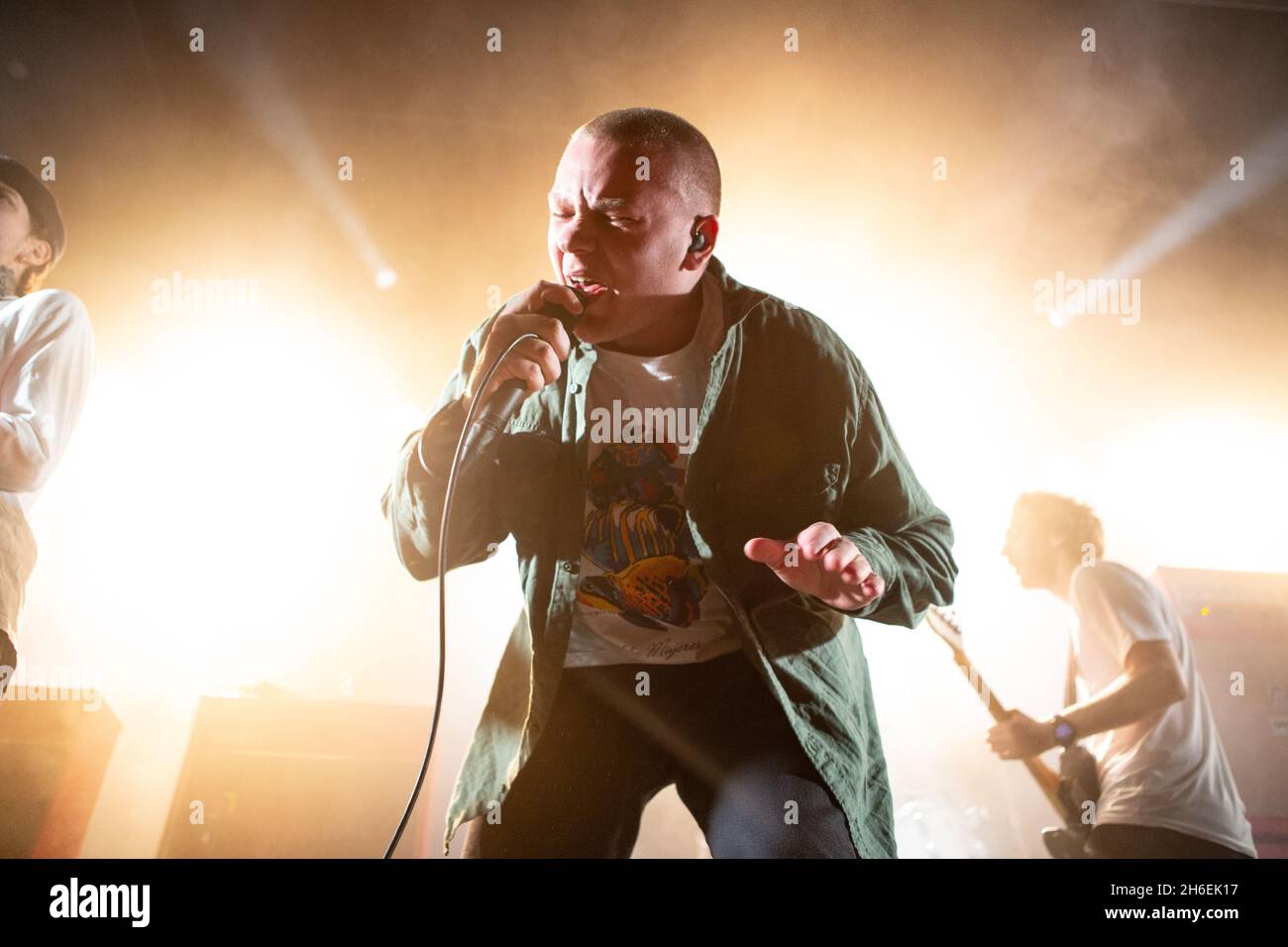 Oslo, Norway. 22nd, October 2021. The Norwegian rock band Lüt performs ...