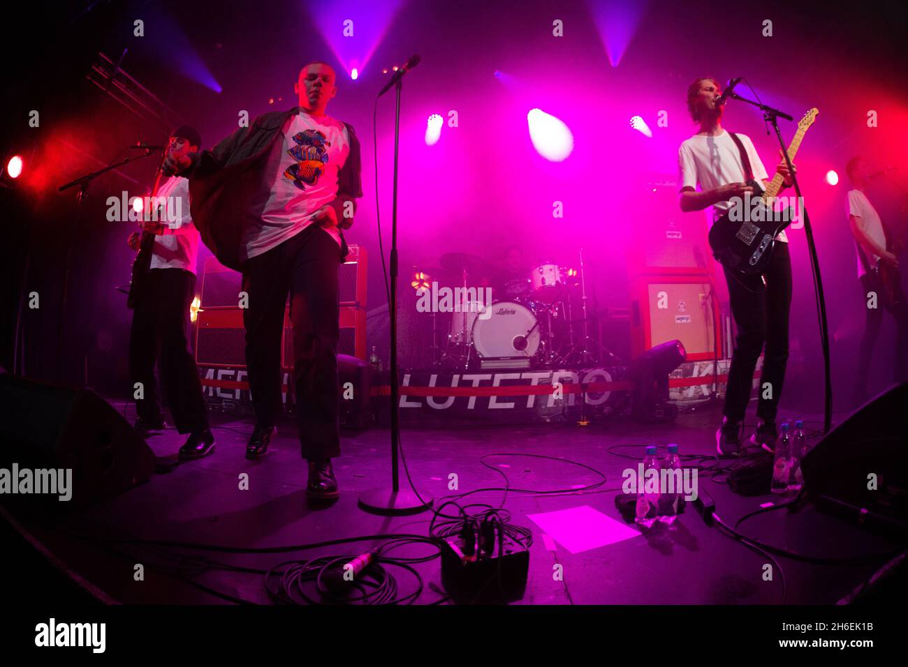 Oslo, Norway. 22nd, October 2021. The Norwegian rock band Lüt performs ...