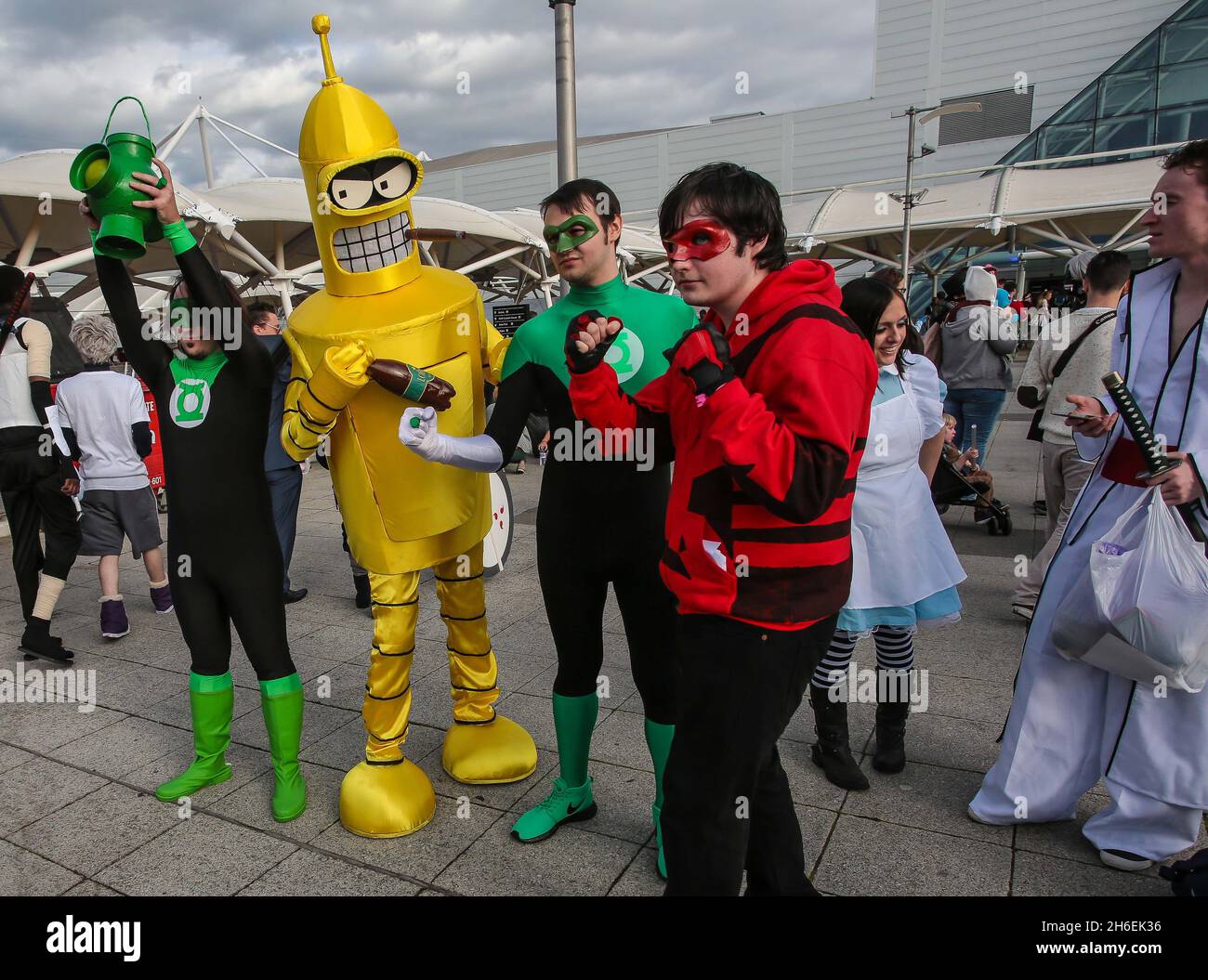 The MCM comic con 2014 took place at Excel, London, this weekend from ...