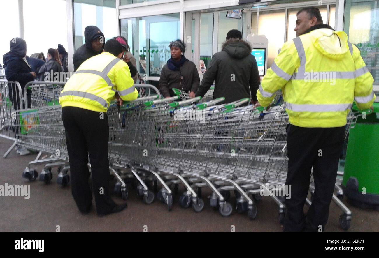 Asda staff hi-res stock photography and images - Alamy