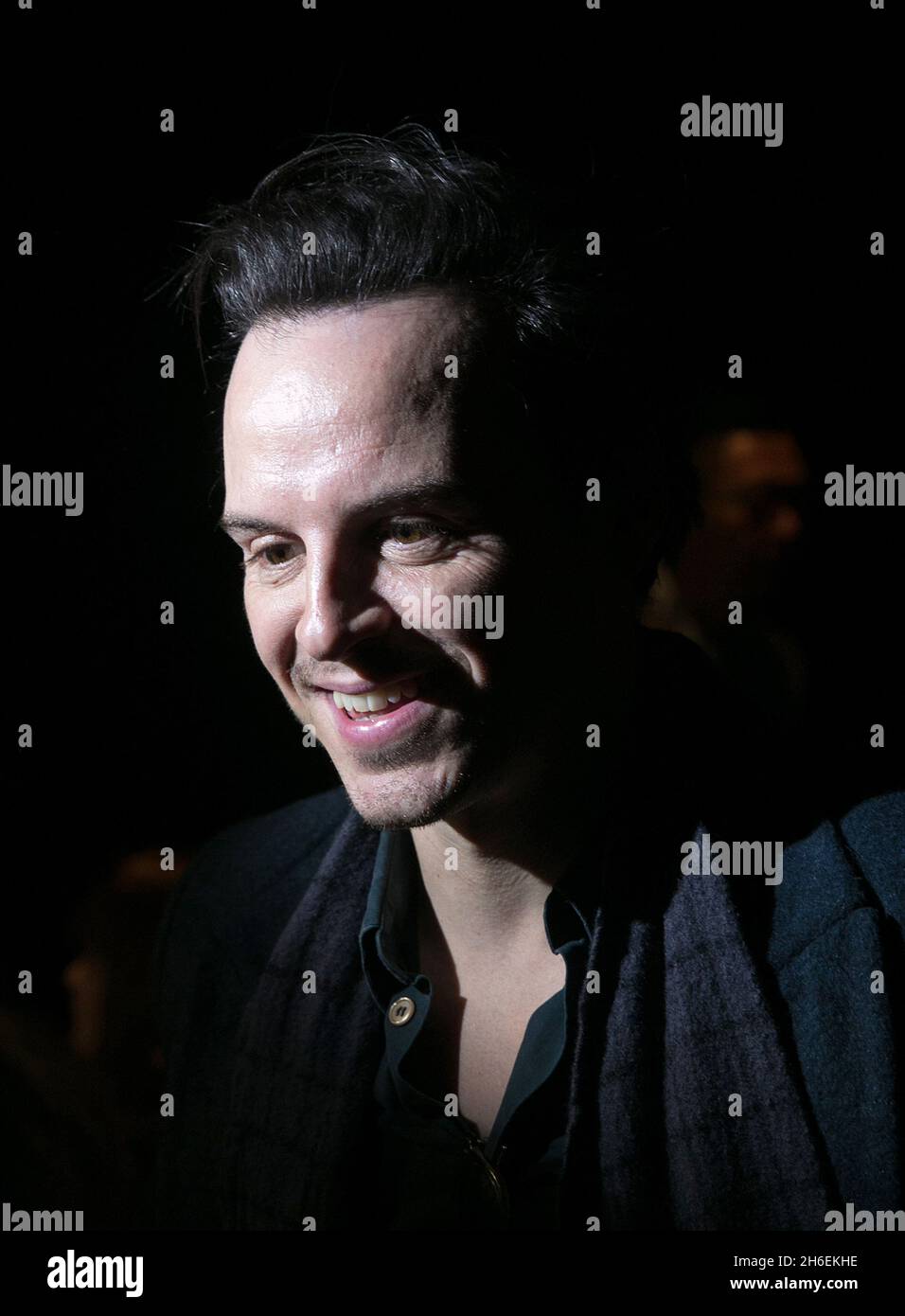 James Bond star Andrew Scott during the Topman show during London ...