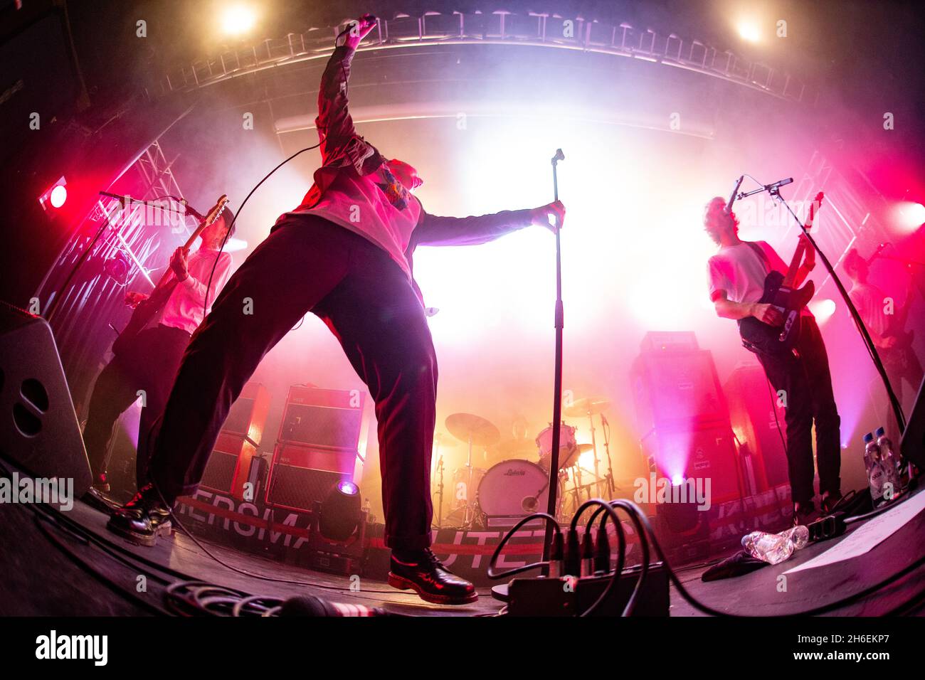 Oslo, Norway. 22nd, October 2021. The Norwegian rock band Lüt performs ...