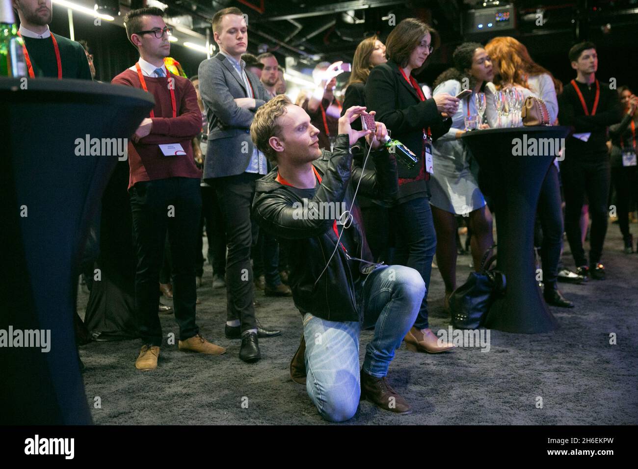 Jack Fox at Google HQ in support of the Global Citizen movement to end ...