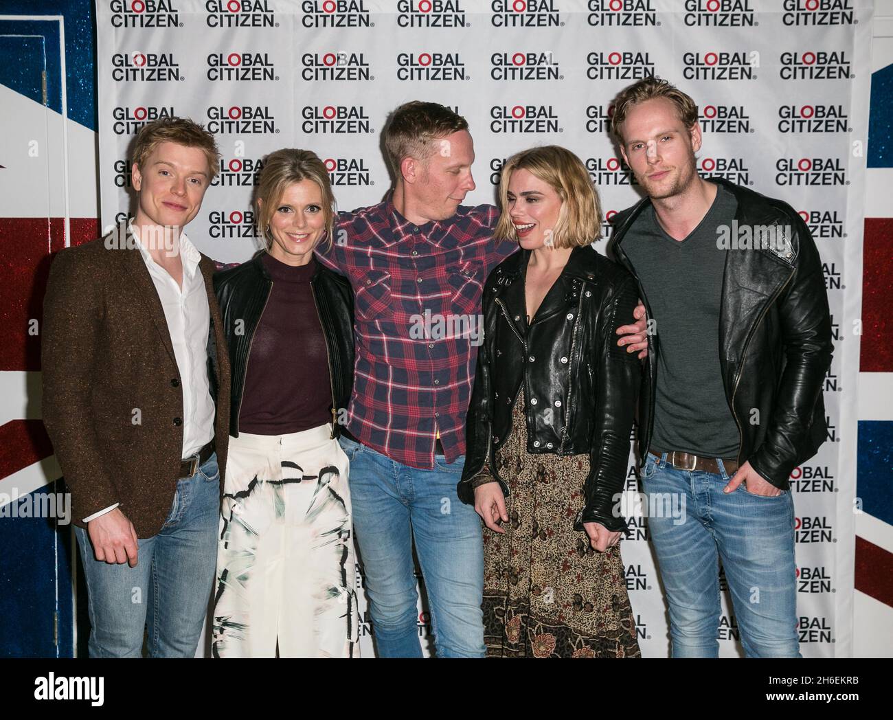Freddie Fox, Emilia Fox, Laurence Fox, Billie Piper and Jack Fox at ...