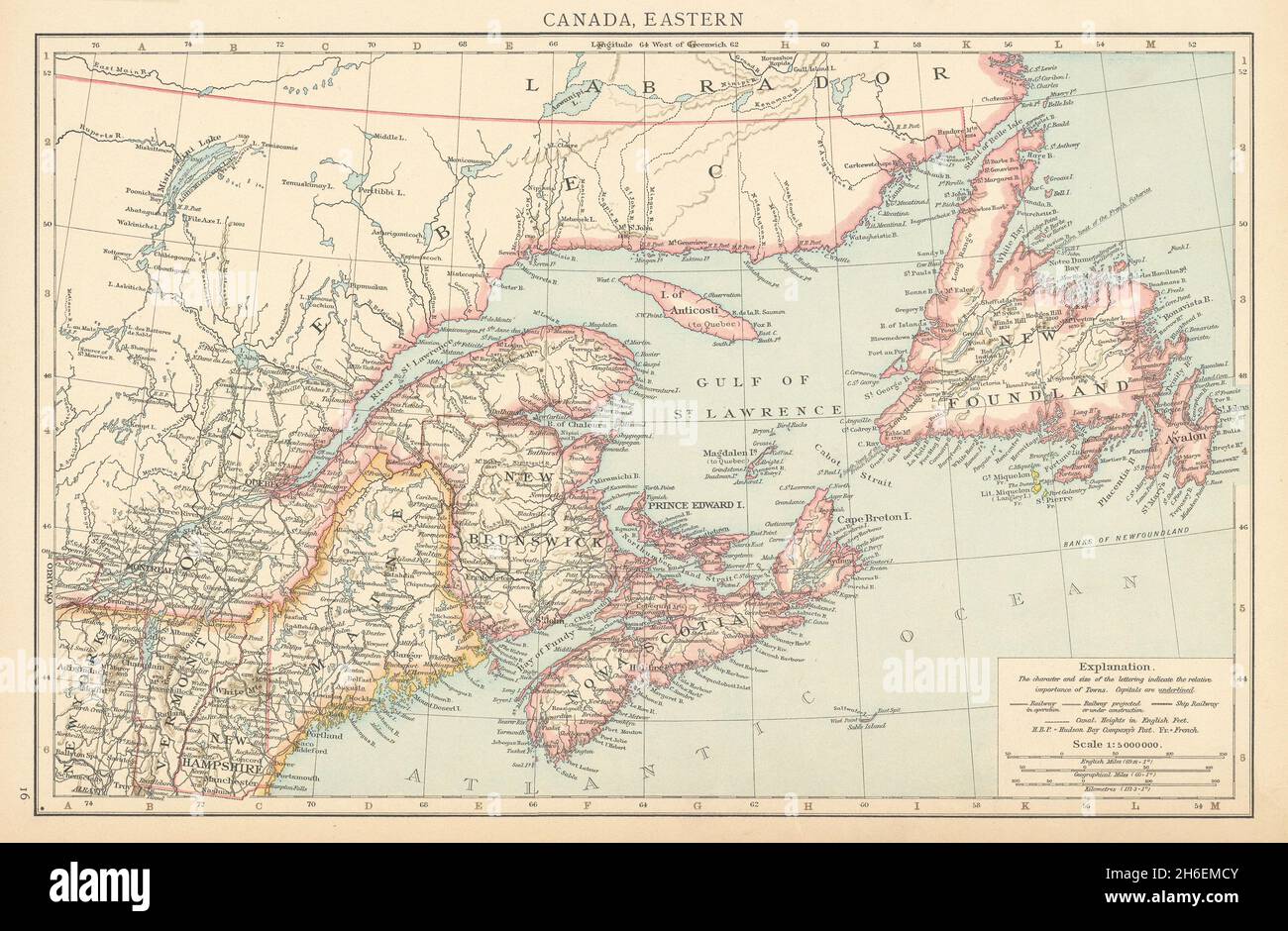 Gulf Of St Lawrence Map