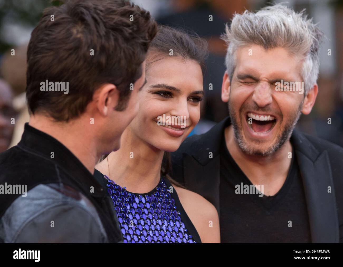 Zac Efron, Max Joseph and Emily Ratajkowski arrive for the European ...