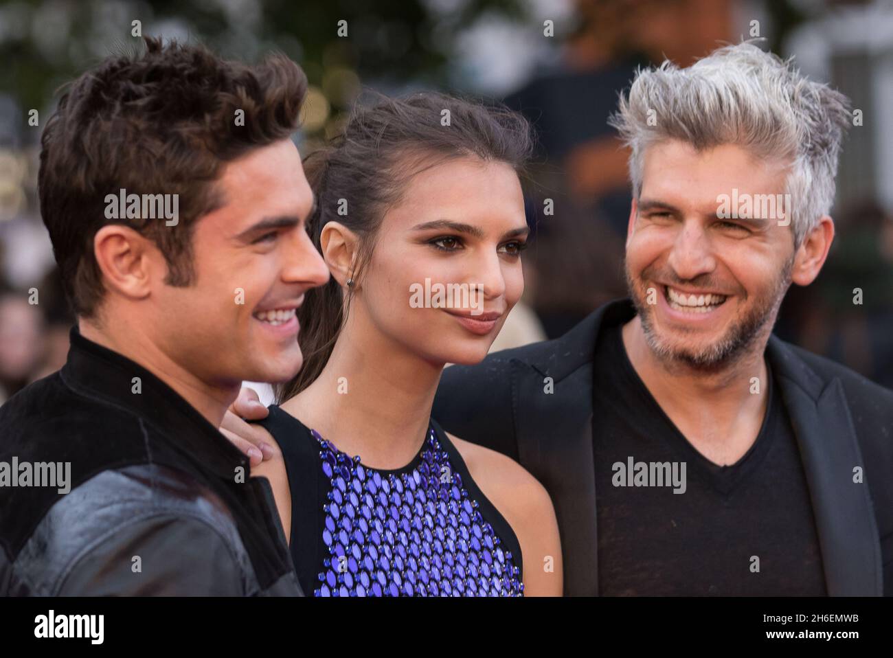 Zac Efron, Max Joseph and Emily Ratajkowski arrive for the European ...