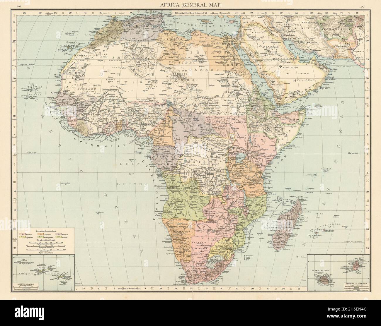 Spanish colonial map hi-res stock photography and images - Alamy