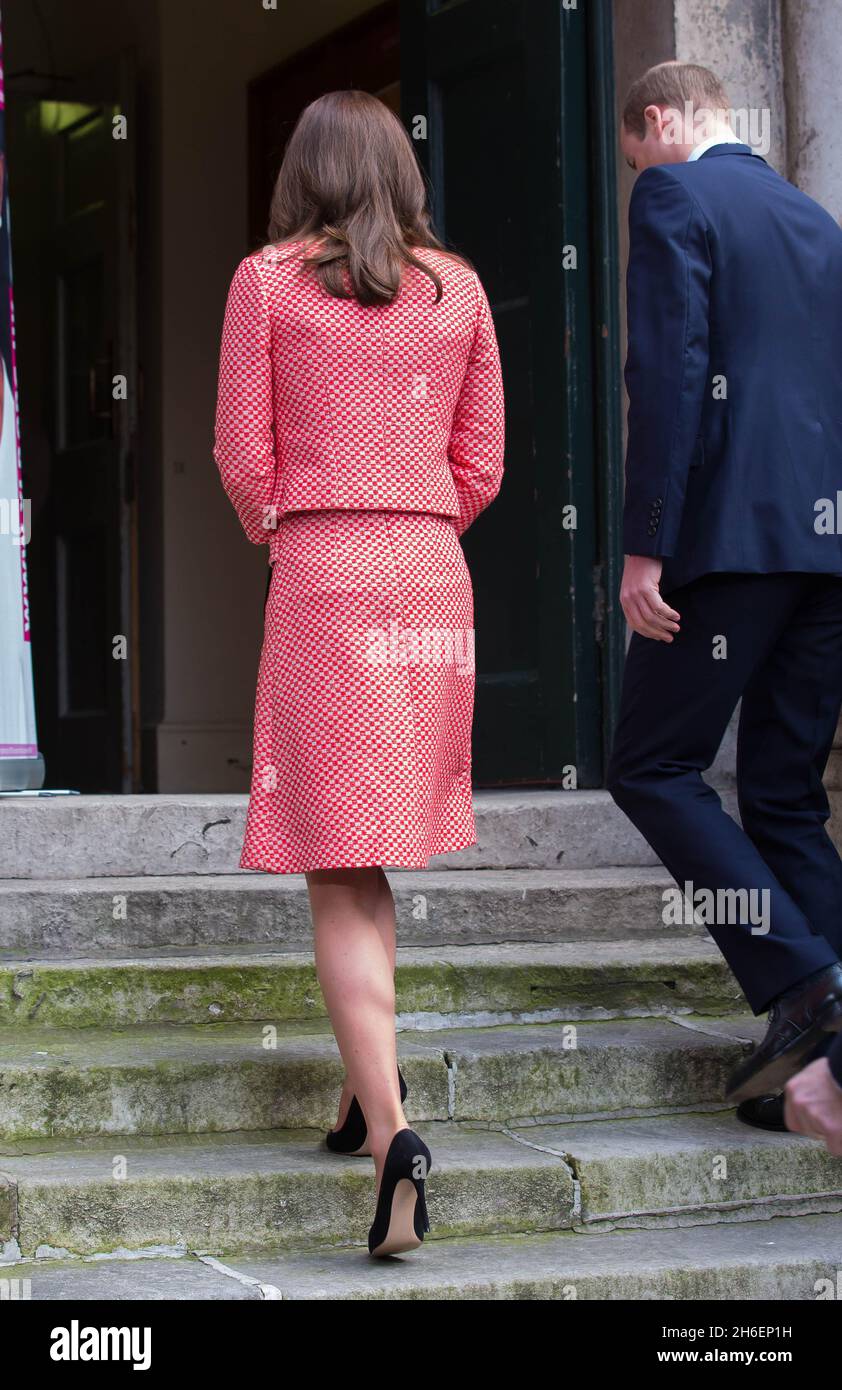 The Duke and Duchess of Cambridge visit the mentoring programme of the ...