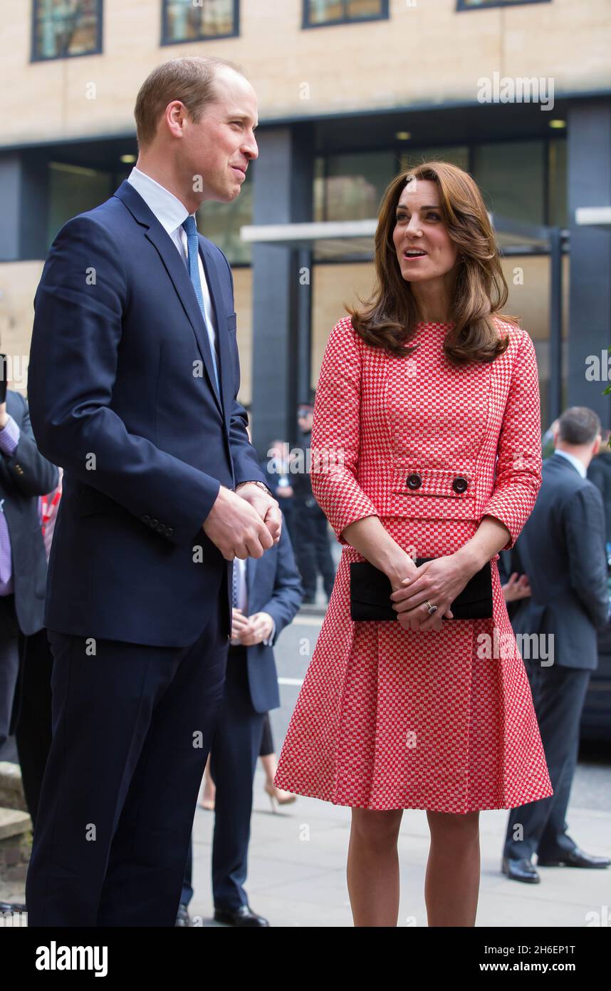 The Duke and Duchess of Cambridge visit the mentoring programme of the ...
