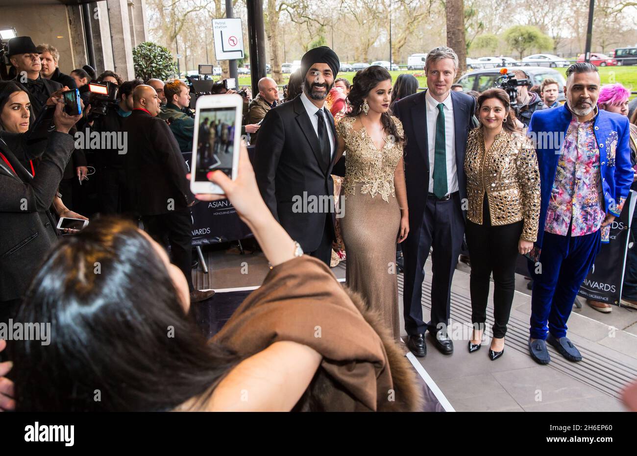 Renu Ranger, Zac Goldsmith, Sunny and Shay Grewal attend the 2016 ...
