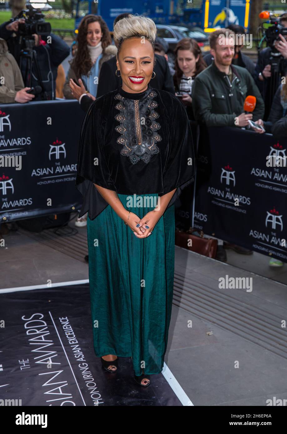 Emeli Sande attends the 2016 British Asian Awards at The Grosvenor ...