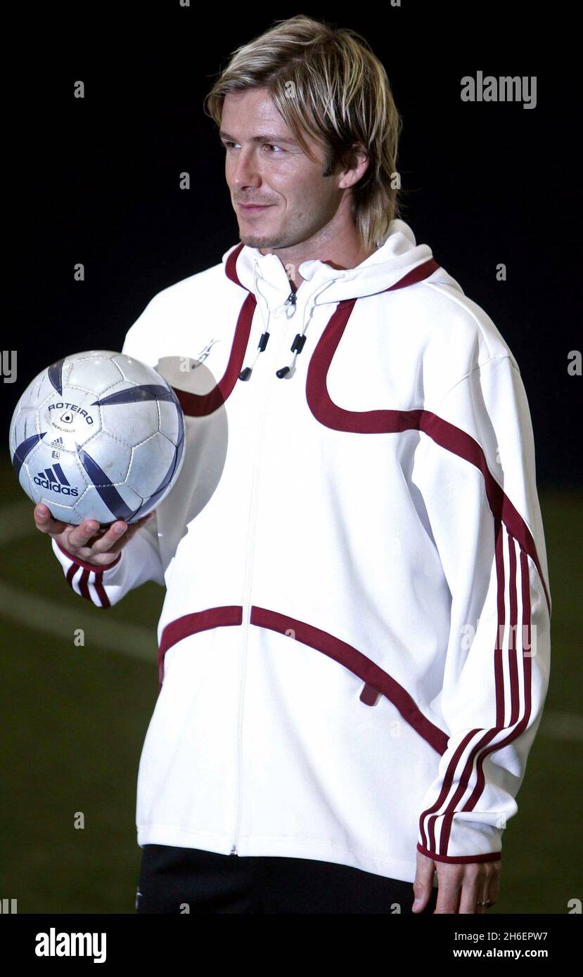 David beckham soccer hi-res stock photography and images - Alamy